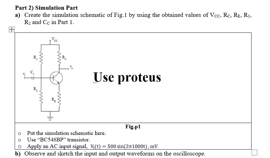 Part 2) Simulation Part a) Create the simulation | Chegg.com
