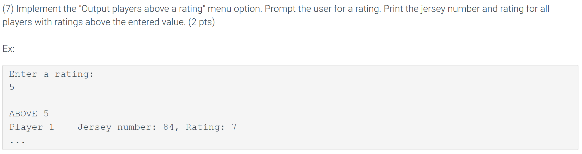 Solved Must be in C++, and must be in THREE SEPARATE FILES | Chegg.com
