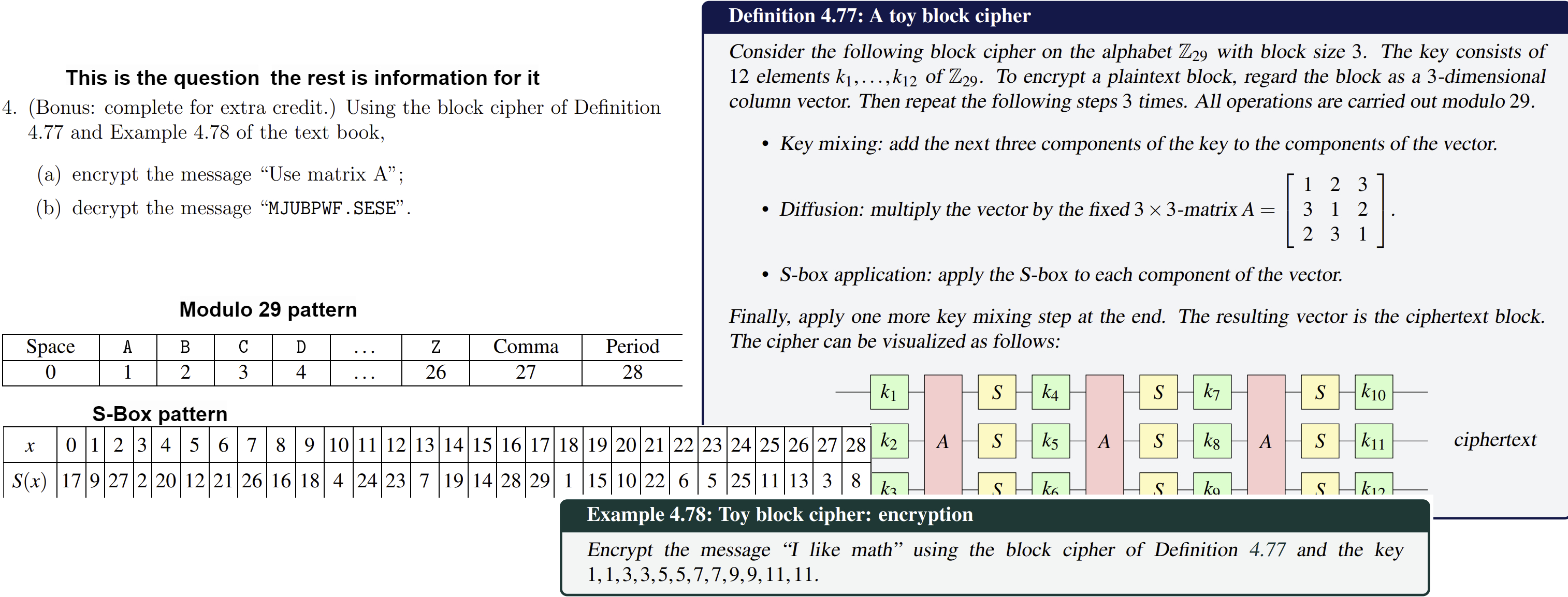 Solved This is the question the rest is information for | Chegg.com