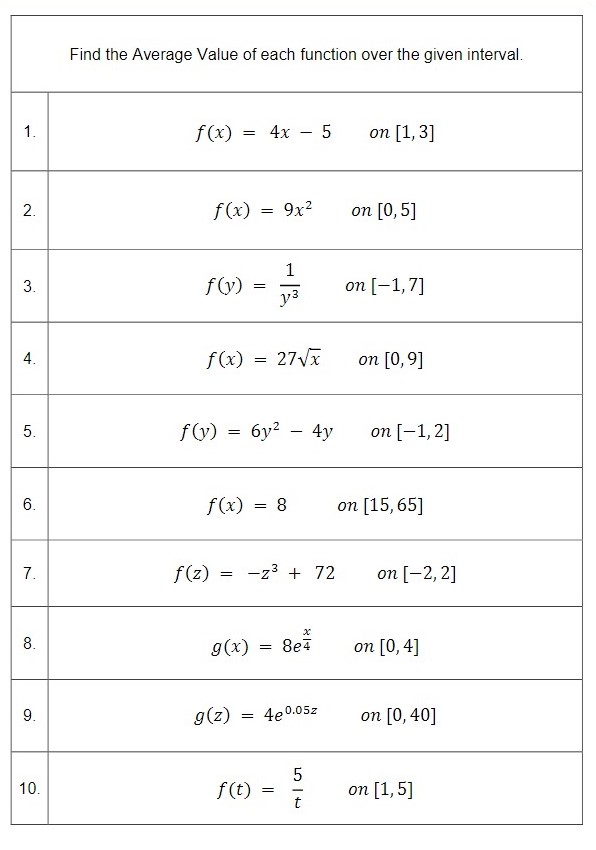 Solved help with 1-10! | Chegg.com