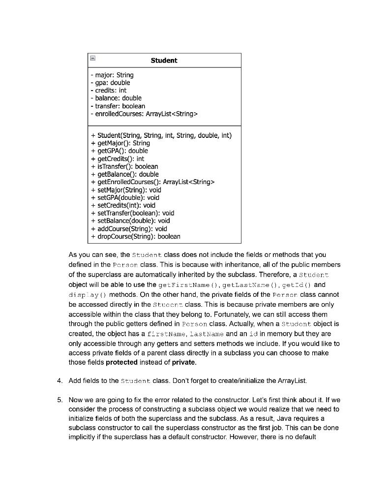 Solved Introduction Inheritance is a relationship between a | Chegg.com