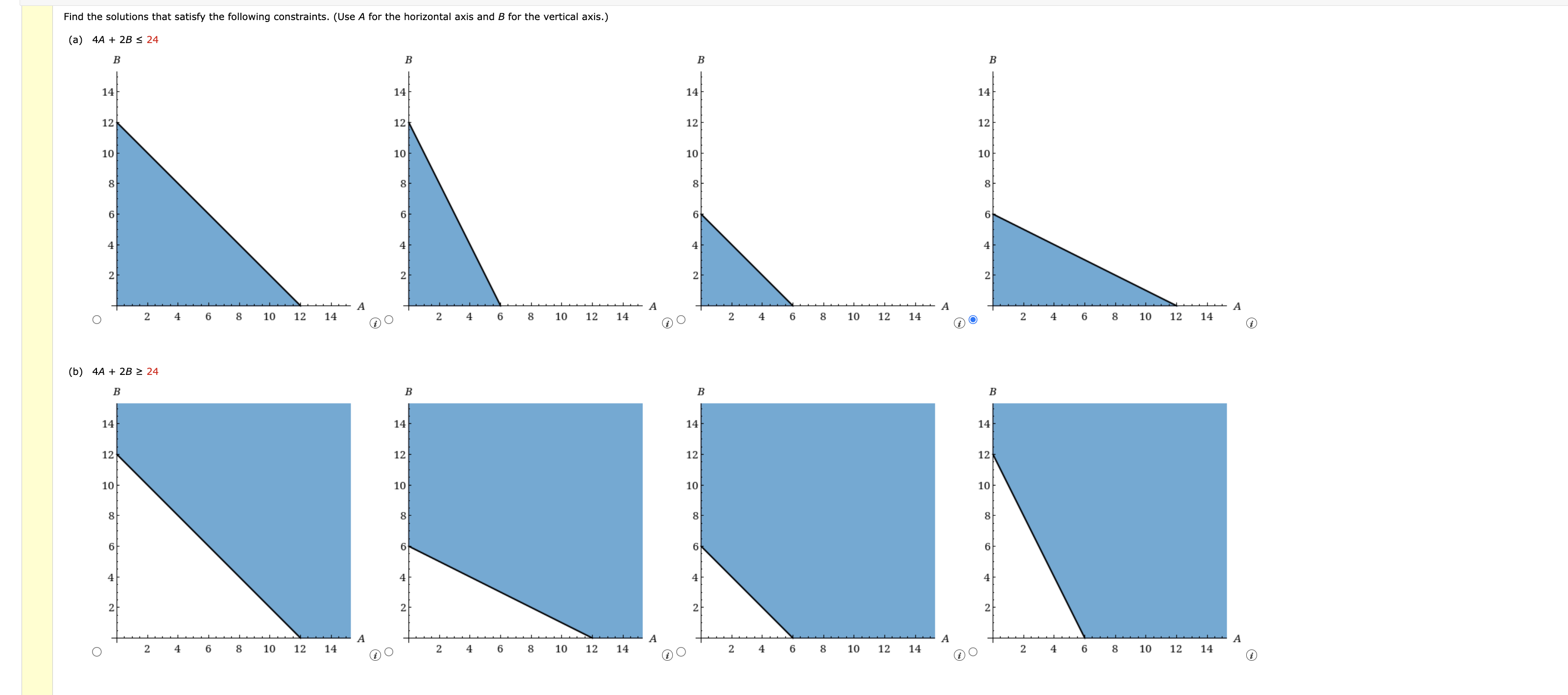 Solved Find the solutions that satisfy the following | Chegg.com