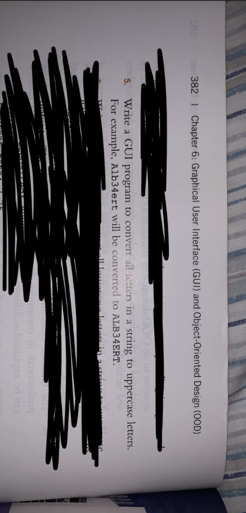 Solved biovice versa. string to uppercase letters. Write a | Chegg.com