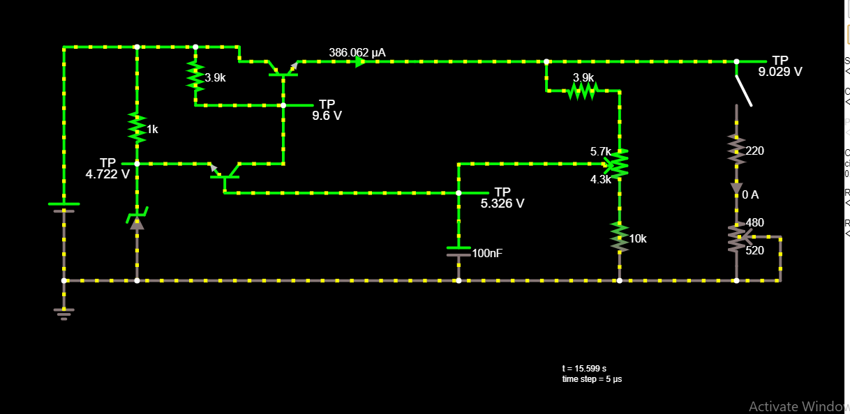 Solved Diagram above shows a series regulator circuit with | Chegg.com