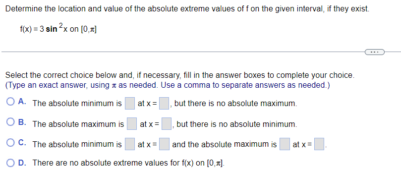 Solved Determine the location and value of the absolute | Chegg.com