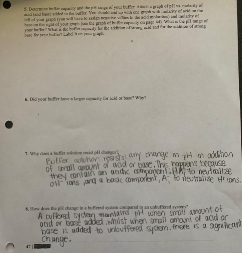 Solved 17.5 0.253599 (14162 1. Buffer calculation: in class, | Chegg.com