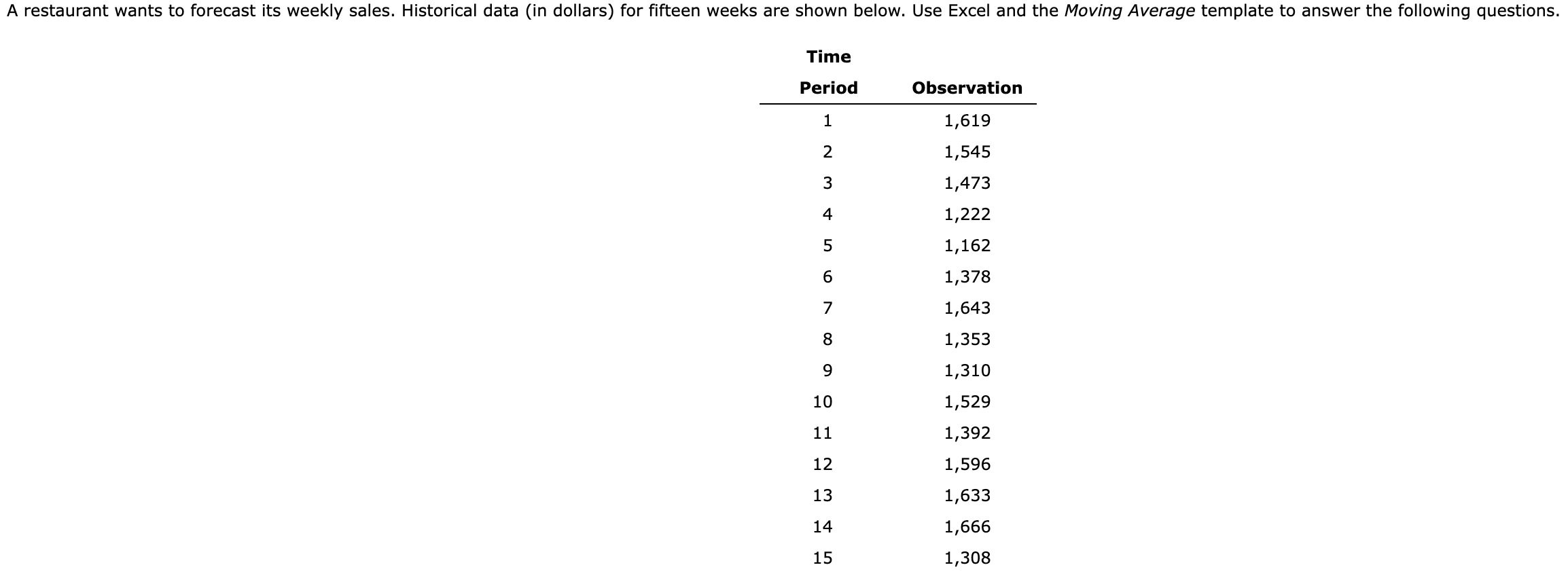 \begin{tabular}{cc} \begin{tabular}{c} Time \\ Period | Chegg.com