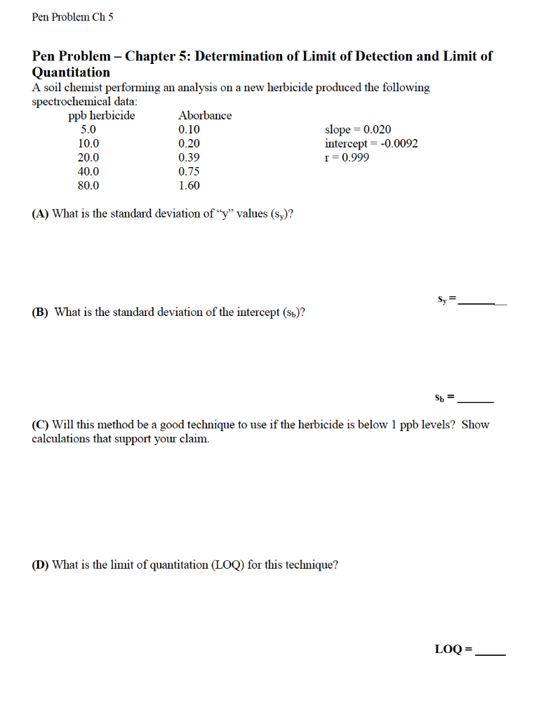 Solved Pen Problem Ch 5 Pen Problem - Chapter 5: | Chegg.com