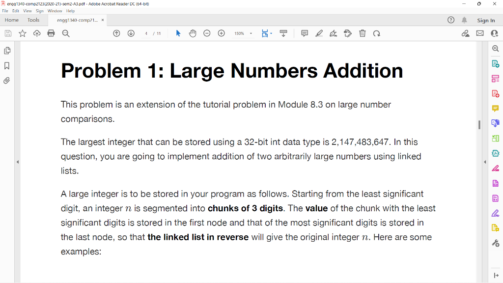 Solved engg1340-comp2123(2020-21)-sem2-A3.pdt - Adobe | Chegg.com