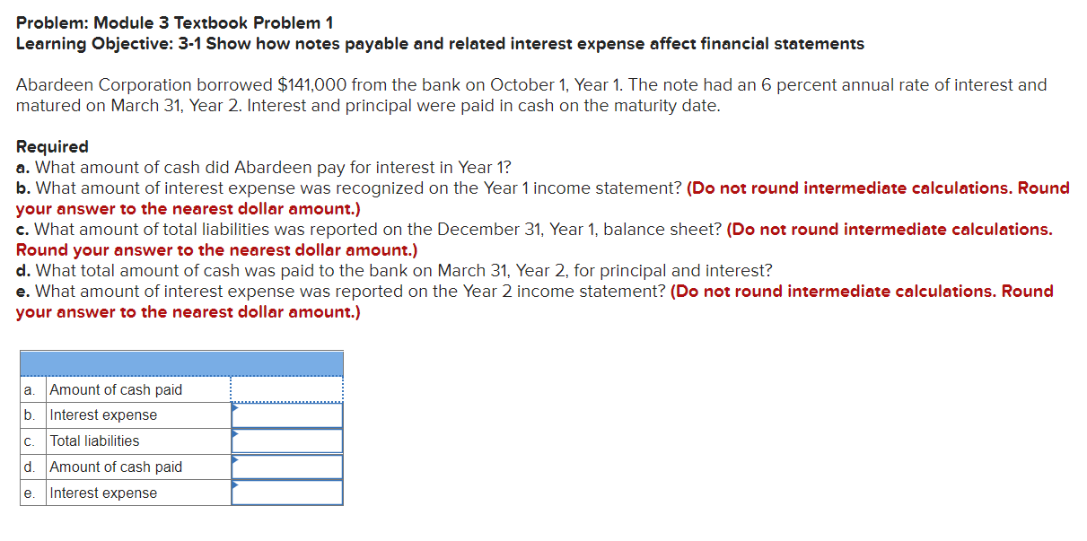Solved Problem: Module 3 Textbook Problem 1 Learning | Chegg.com