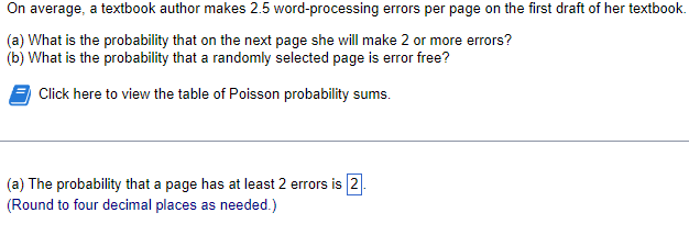 Solved On average, a textbook author makes 2.5 | Chegg.com