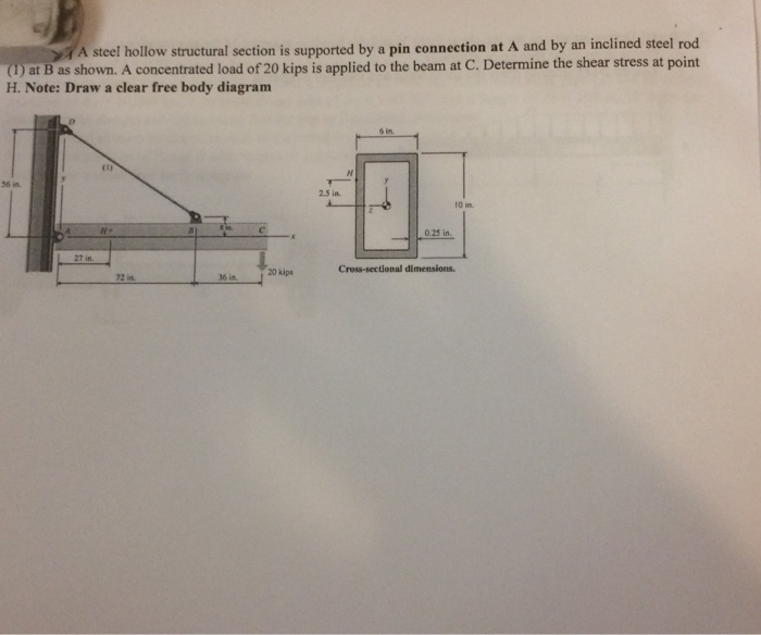 Solved Can someone help and please draw a good fbd so I can | Chegg.com