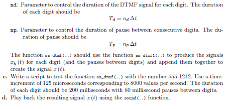 1.51. In this project the concept of dual-tone | Chegg.com