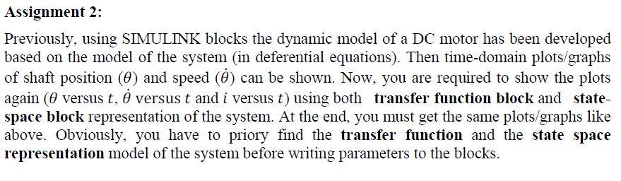 Solved Assignment 1: Using basic block diagram algebra in | Chegg.com