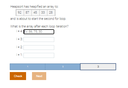 Solved Array is maxheap. Heapsort has heapified an array to: | Chegg.com