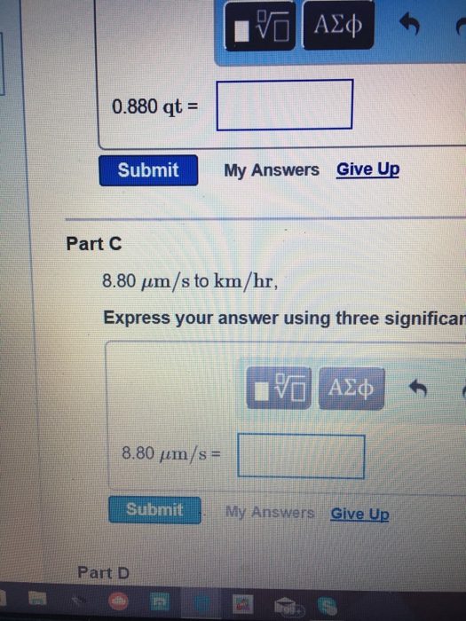 Solved 4.00 $/lb = Submit My Answers Give Part F 8.80 lb/ft3 | Chegg.com