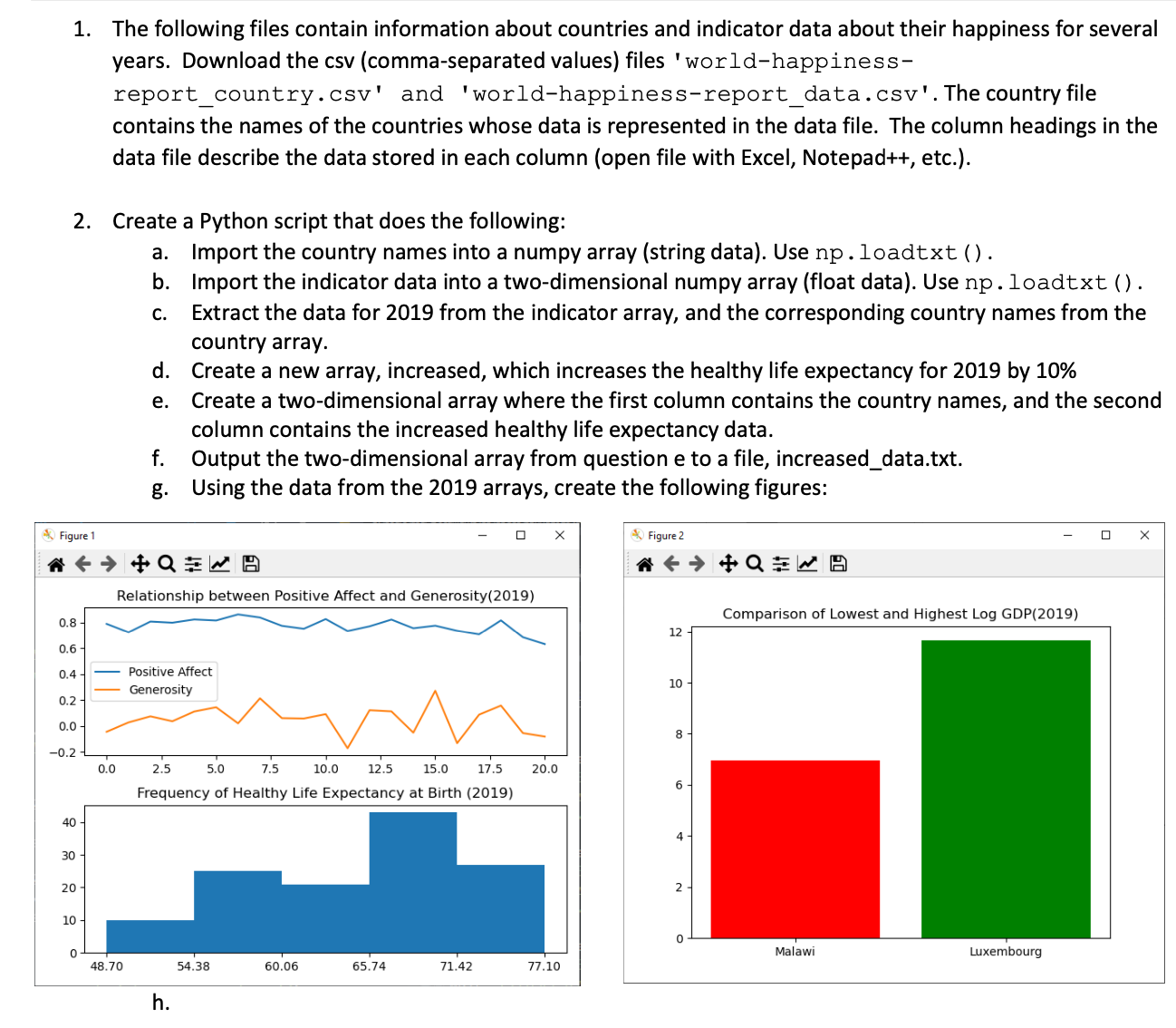 Solved 1. The following files contain information about | Chegg.com
