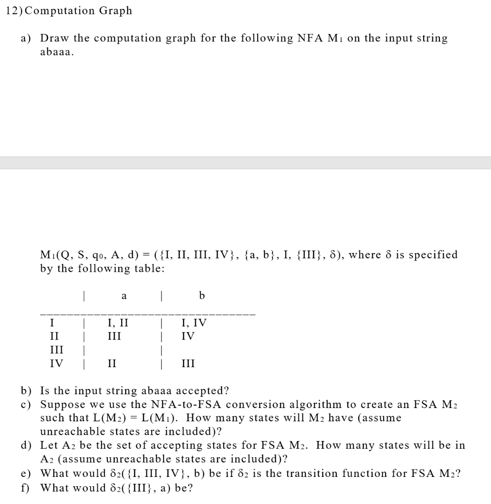 Solved 12) Computation Graph a) Draw the computation graph | Chegg.com