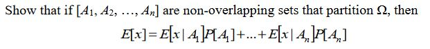Solved Show that if [A1, A2, ..., An] are non-overlapping | Chegg.com
