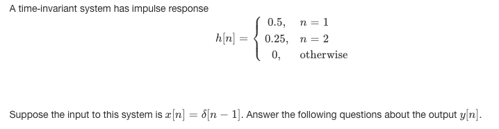 Solved 1. What is Y[0]? 2. What is Y[1]? 3. What is | Chegg.com