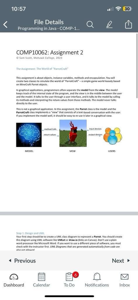 Solved Sam Scott, Mohawk College, 2023 The Assignment: The | Chegg.com