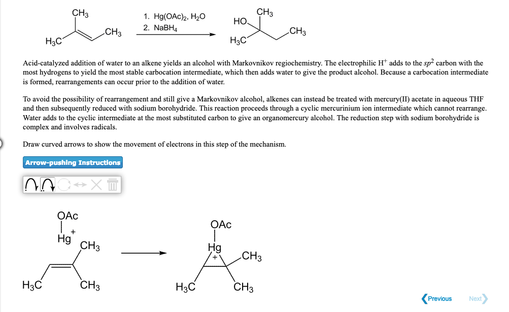 Solved Acid-catalyzed addition of water to an alkene yields | Chegg.com