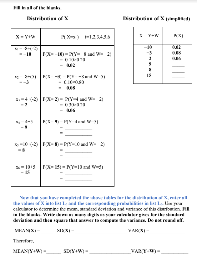 Solved Let's now consider a third random variable X, where | Chegg.com