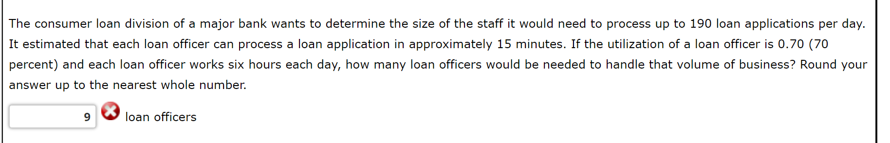 Solved The consumer loan division of a major bank wants to | Chegg.com