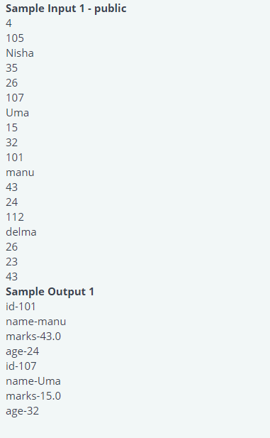 Solved Title: Student Create a class Student with below | Chegg.com