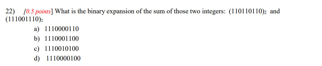 Solved 6) [0.5 points] Convert the decimal expansion of | Chegg.com