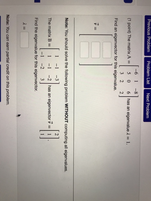 Solved Previous Problem Problem Listnext Problem 1 Point 