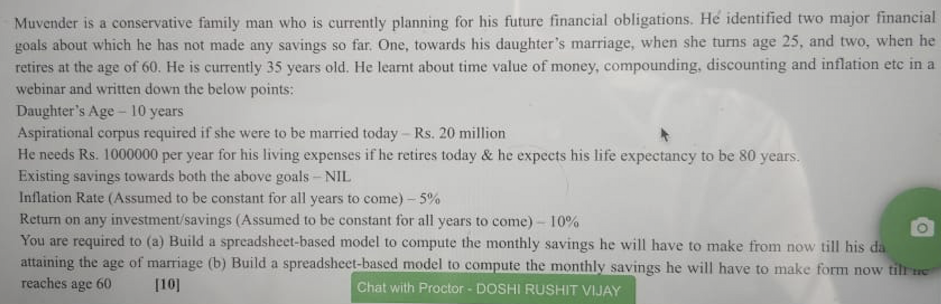 Muvender is a conservative family man who is | Chegg.com