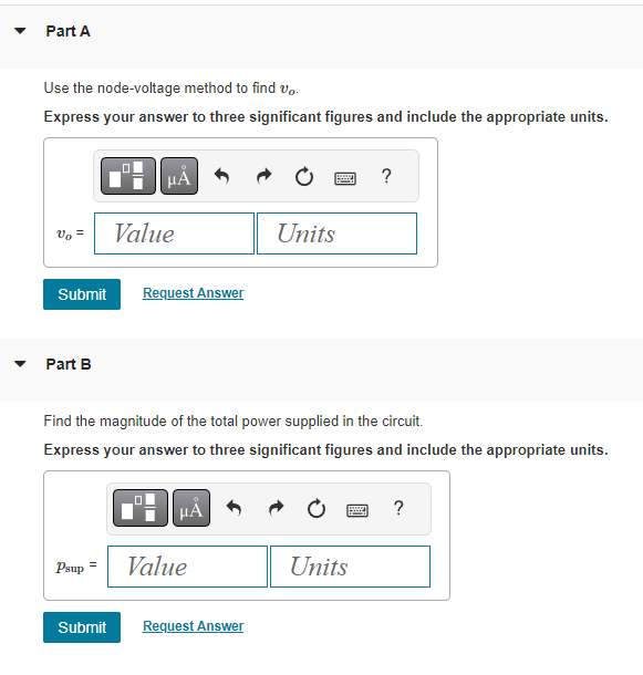 [Solved]: Consider the circuit shown in (Figure 1). Su