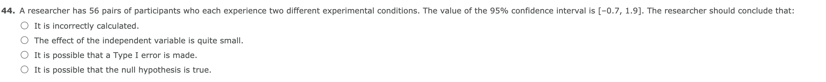 Solved 12. Dr. Aron is testing a new anxiety medication for | Chegg.com