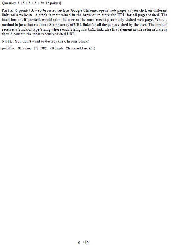 Solved Question 4.[6+2=8 points] Part a. [6 points] Ahmed | Chegg.com