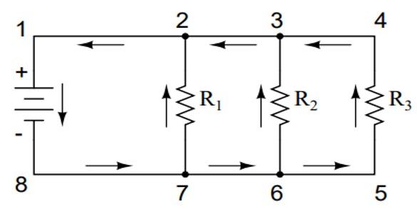 Solved Given the parallel circuit shown below, if R1, R2 and | Chegg.com