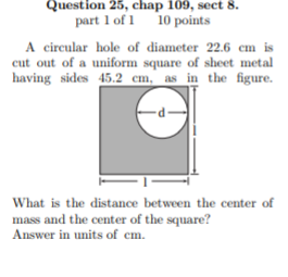 Solved Question 25, chap 109, sect 8. part 1 of 1 10 points | Chegg.com