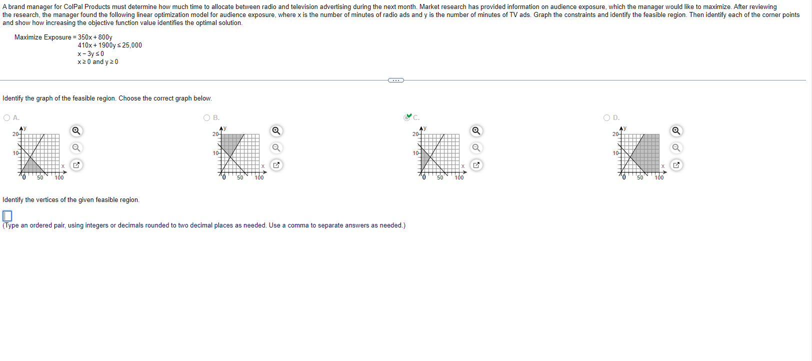 Solved and show how increasing the objective function value | Chegg.com
