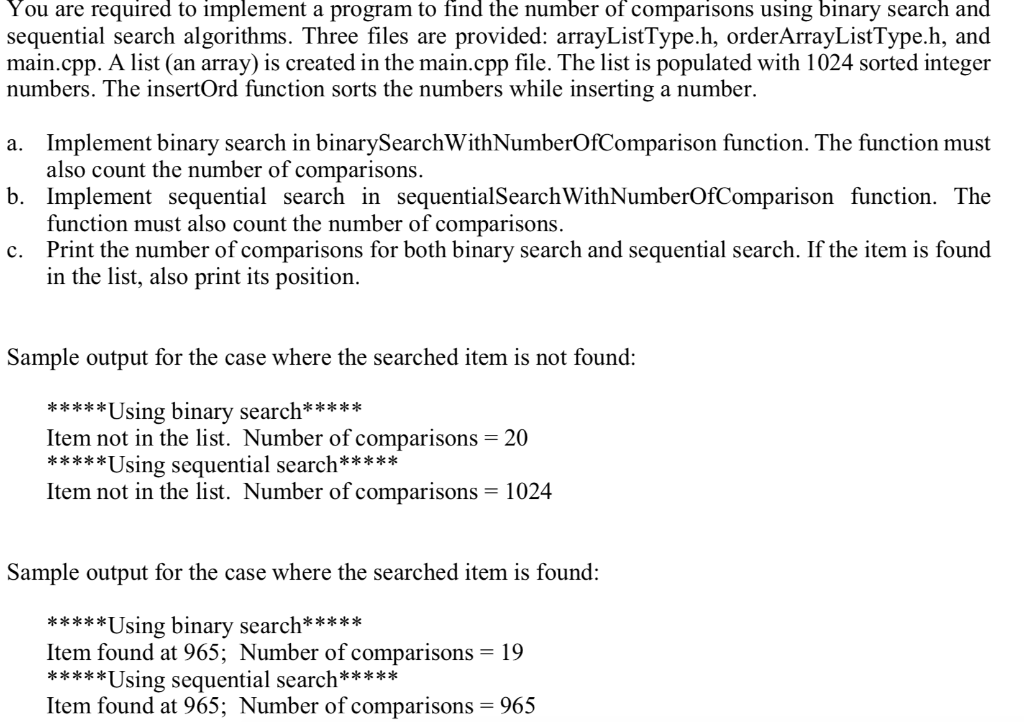 Solved You are required to implement a program to find the | Chegg.com