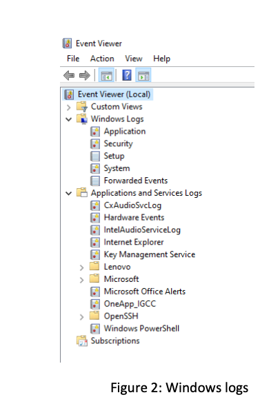 Solved Event Viewer File Action View Help Actions Event | Chegg.com
