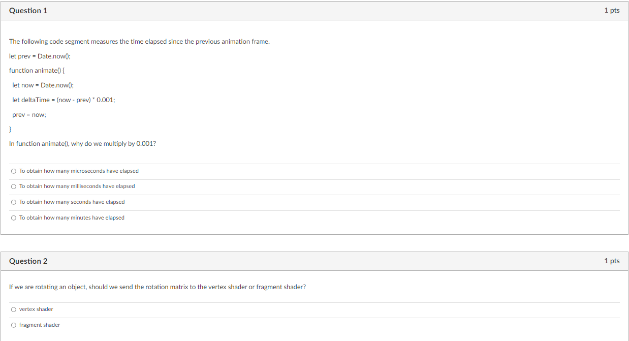 Solved The following code segment measures the time elapsed | Chegg.com