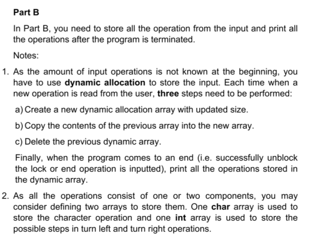 Solved Program Comprehension and Development Part A In Part | Chegg.com