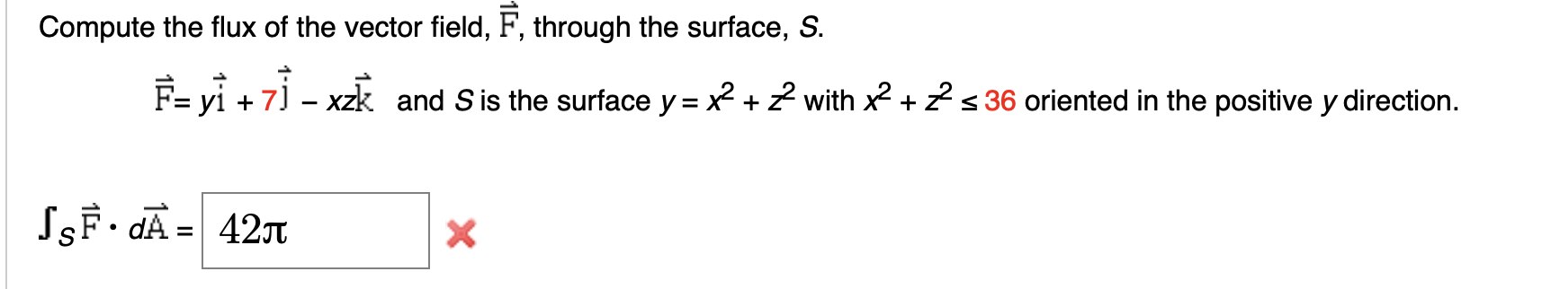Solved Compute the flux of the vector field, vector F, | Chegg.com