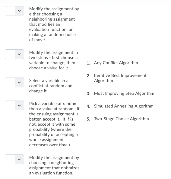 Modify the assignment by either choosing a | Chegg.com