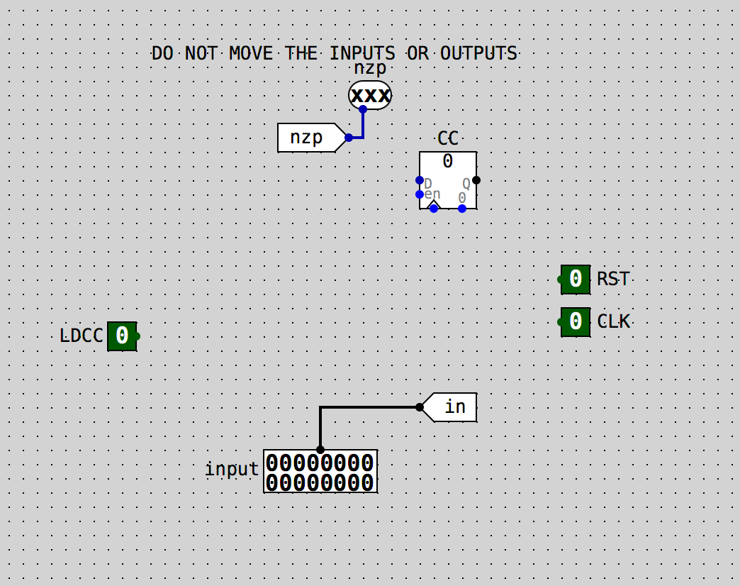 Create a CC-Logic Subcircuit from the LC-3 | Chegg.com