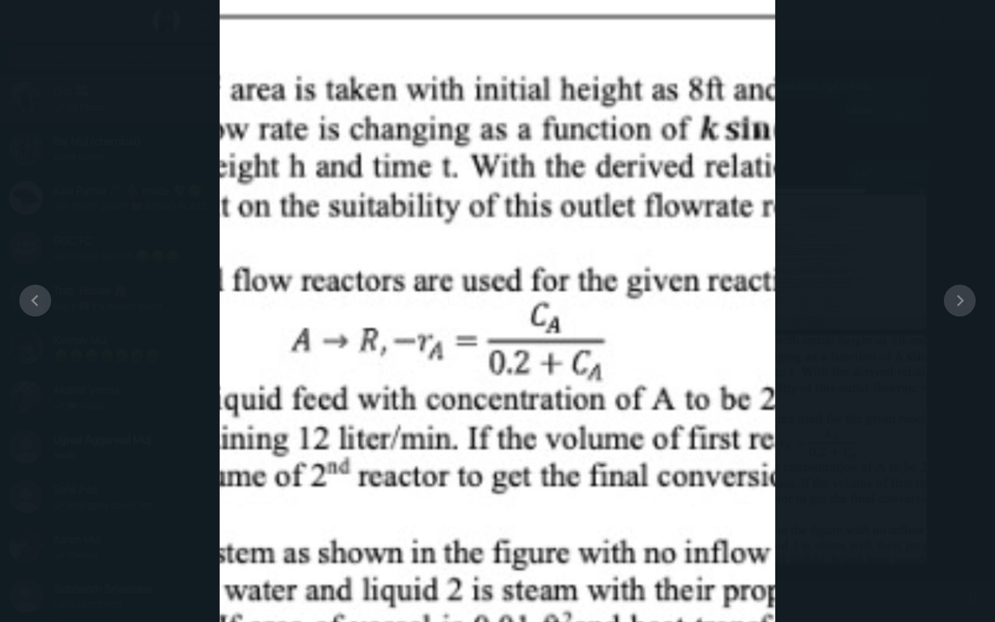 Solved Two steady state mixed flow reactors are used for the | Chegg.com
