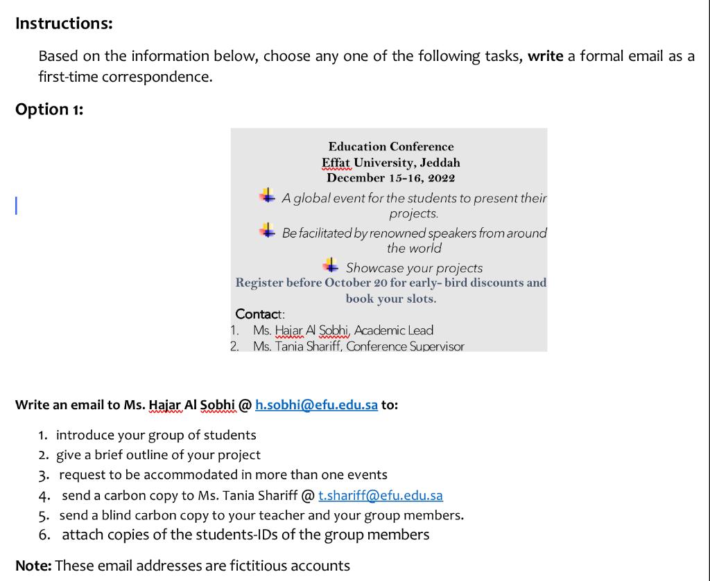Solved Instructions: Based on the information below, choose | Chegg.com