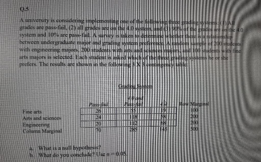 Solved 0.5 A university is considering implementing one of | Chegg.com