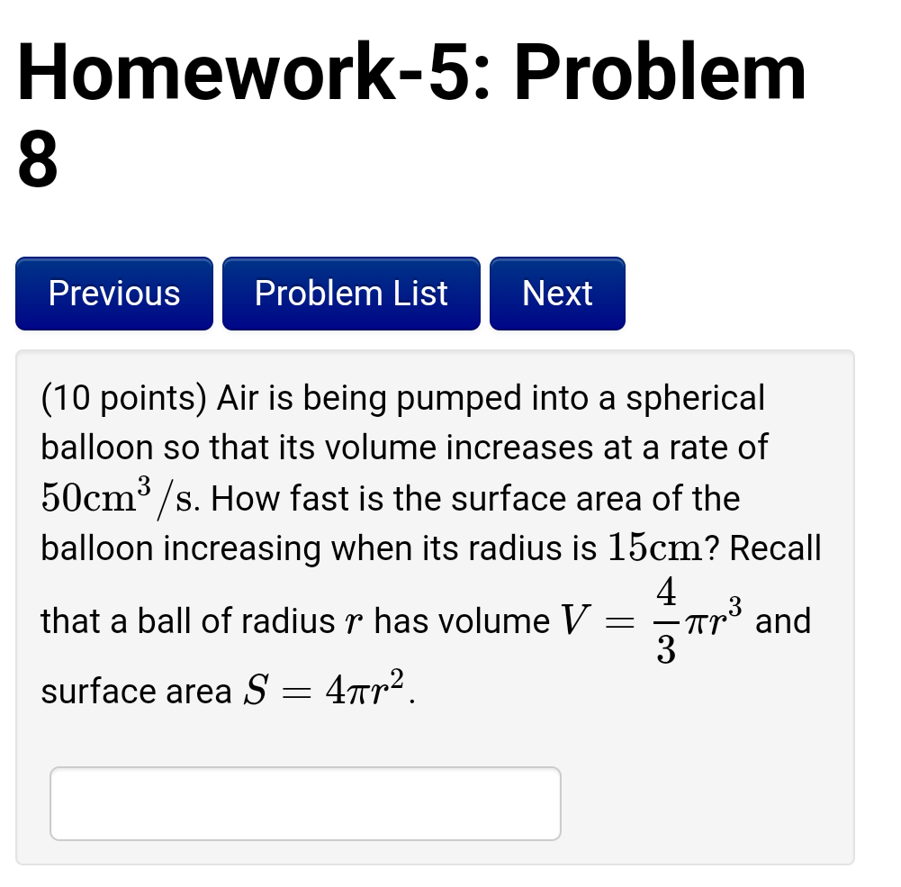 Solved Homework-5: Problem (10 points) Air is being pumped | Chegg.com