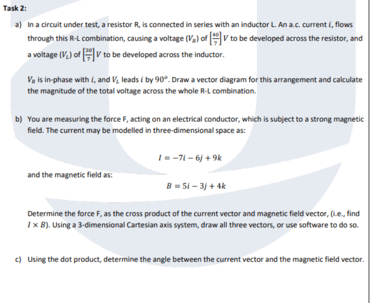 Solved a) In a circuit under test, a resistor R, is | Chegg.com